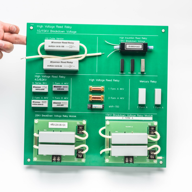 High Voltage Reed Relay - SHR Electronic - Misensor MiRelay